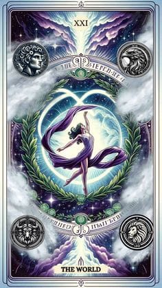 El Mundo: Plenitud, Éxito y Realización Espiritual 🌍 Tarot y Arcanos