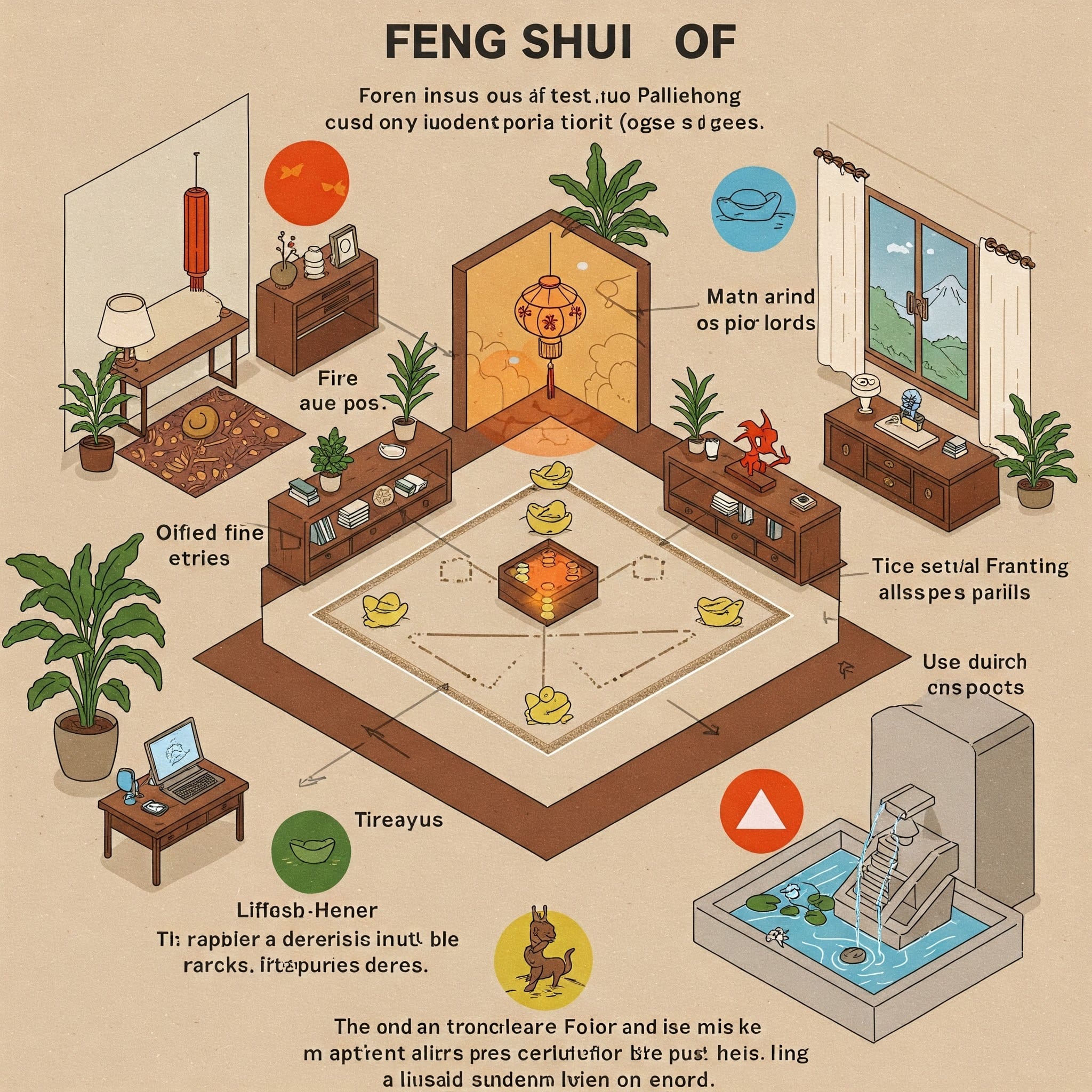 Feng Shui 🈴🎋 - Cómo Armonizar tu Espacio y Atraer Energía Positiva